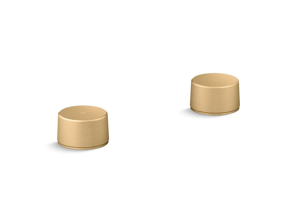 Kohler Components Top Assembly Oyl Handles Brushed Brass (77990T-8DR-2 ...