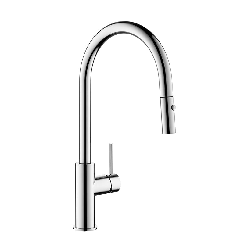 Nora Modena Pull-out Kitchen Mixer with Spray Chrome 304 Stainless Ste ...